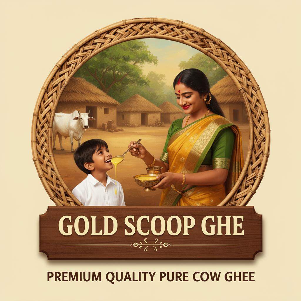 Gold Scoop Ghee | Pure Traditional Village-Style Ghee